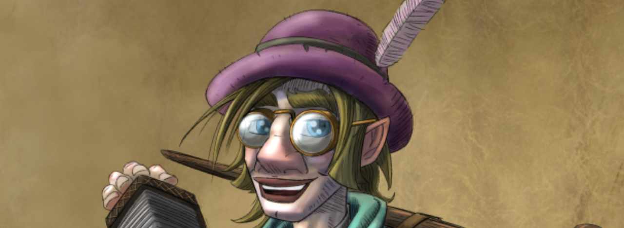 Portrait: Traugott vom Baume hinten links mein Name (D&D ...